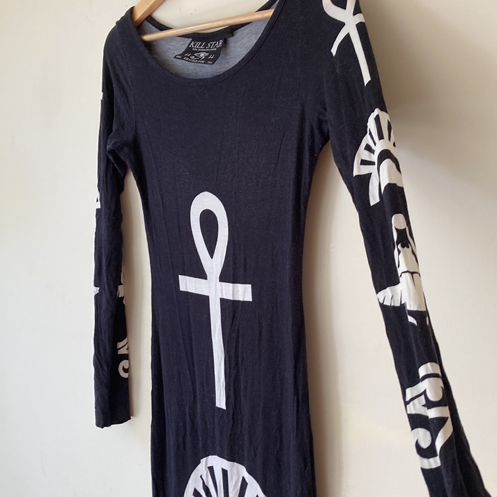 Goth, Occult Symbols Maxi Dress By, “Killstar.” Size … - Gem